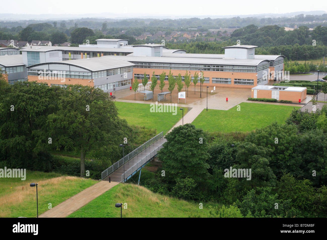 West Lothian College Stock Photo - Alamy