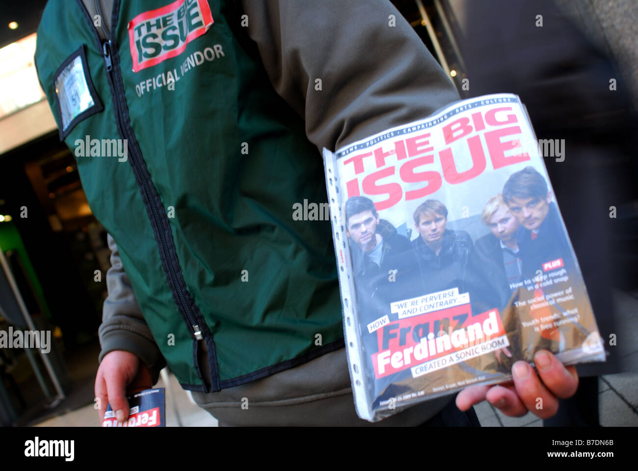 Big Issue Seller High Resolution Stock Photography and Images - Alamy