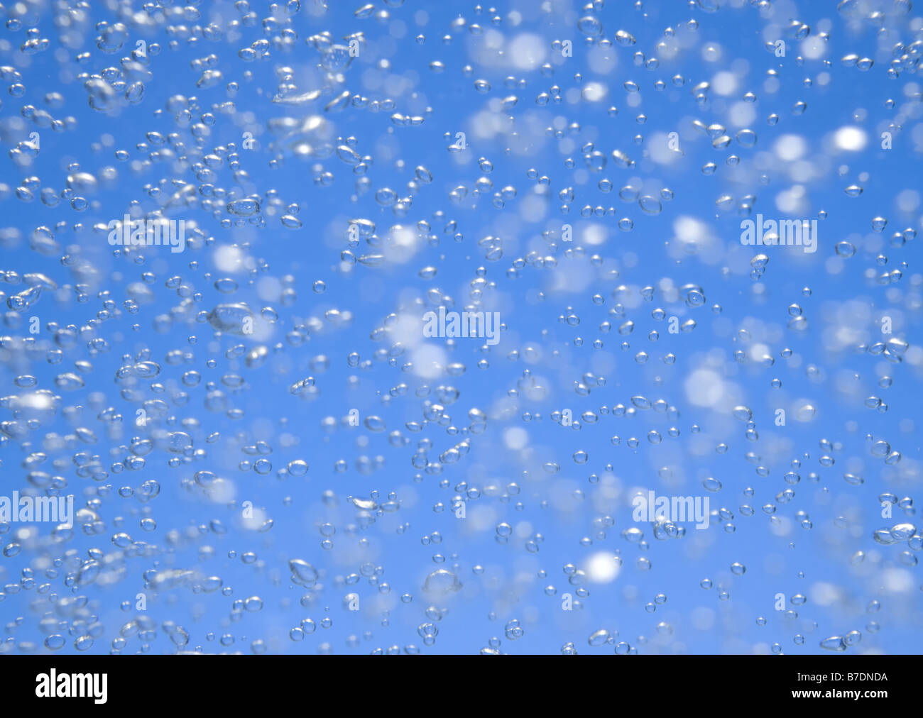 Fine water bubbles Stock Photo - Alamy