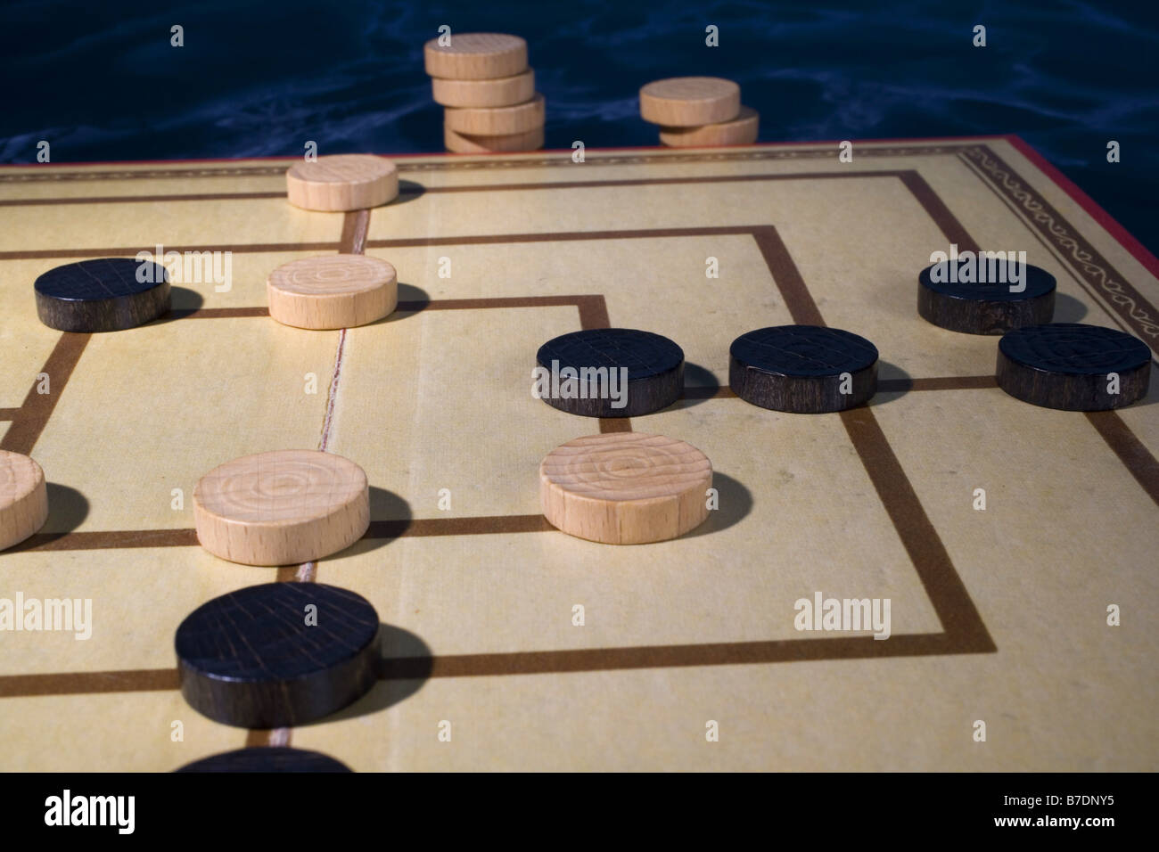 Nine mens morris hi-res stock photography and images - Alamy