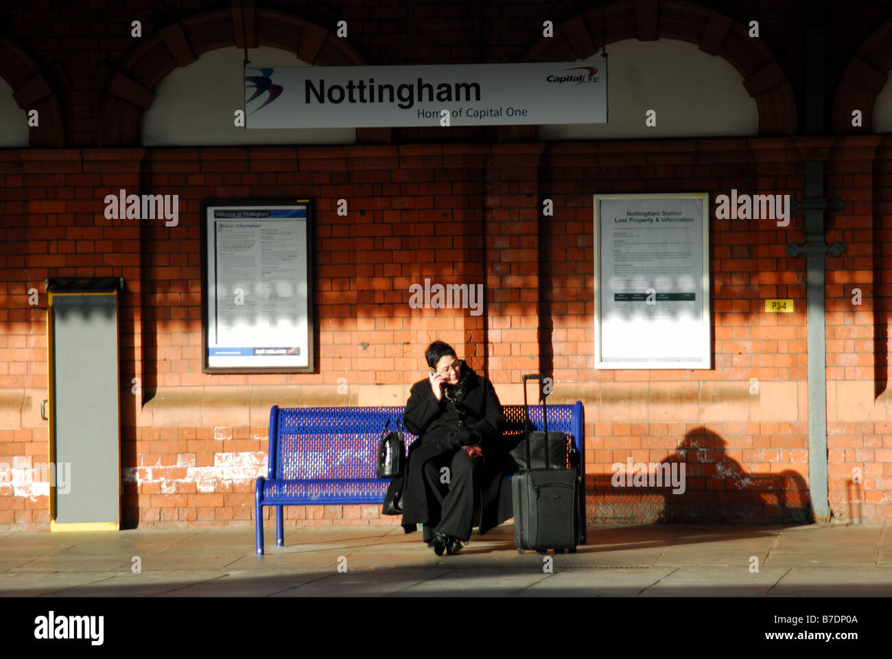 Nottingham train Station Midland Stock Photo - Alamy