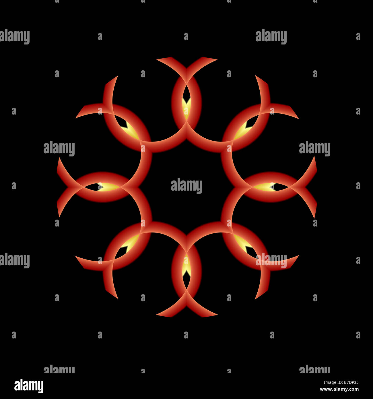 Orange mandala hi-res stock photography and images - Alamy