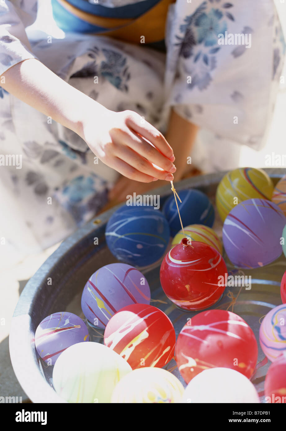 Scooping up fish hi-res stock photography and images - Alamy