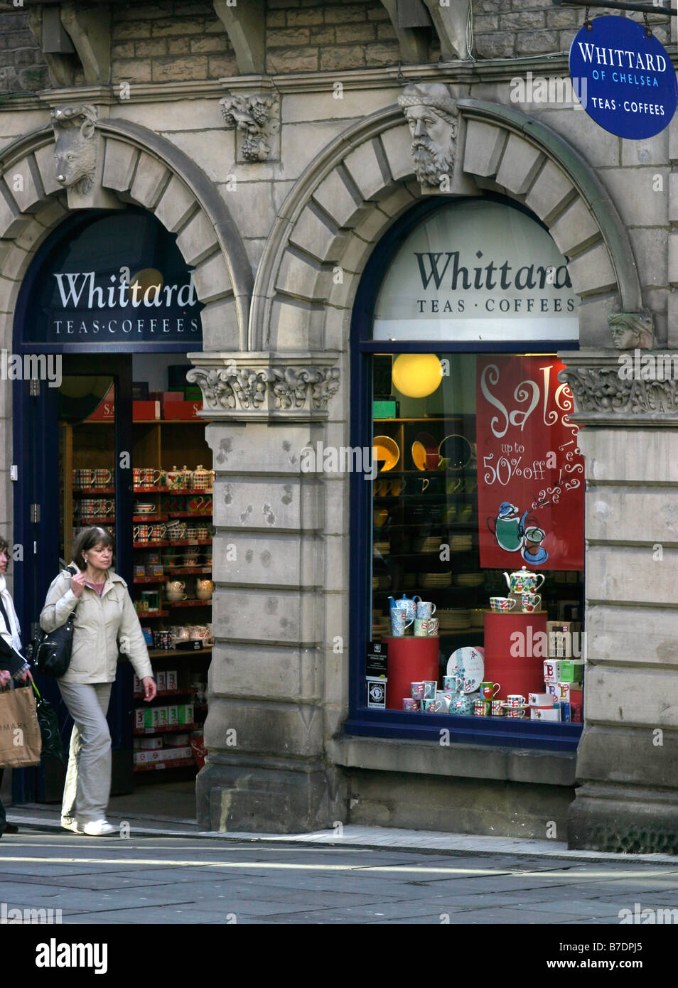 Whittards in Nottingham Stock Photo - Alamy