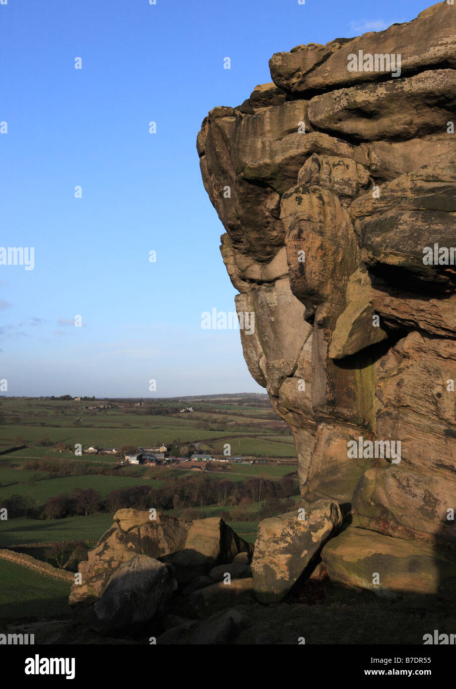 Almscliffe Crag Stock Photos & Almscliffe Crag Stock Images - Alamy
