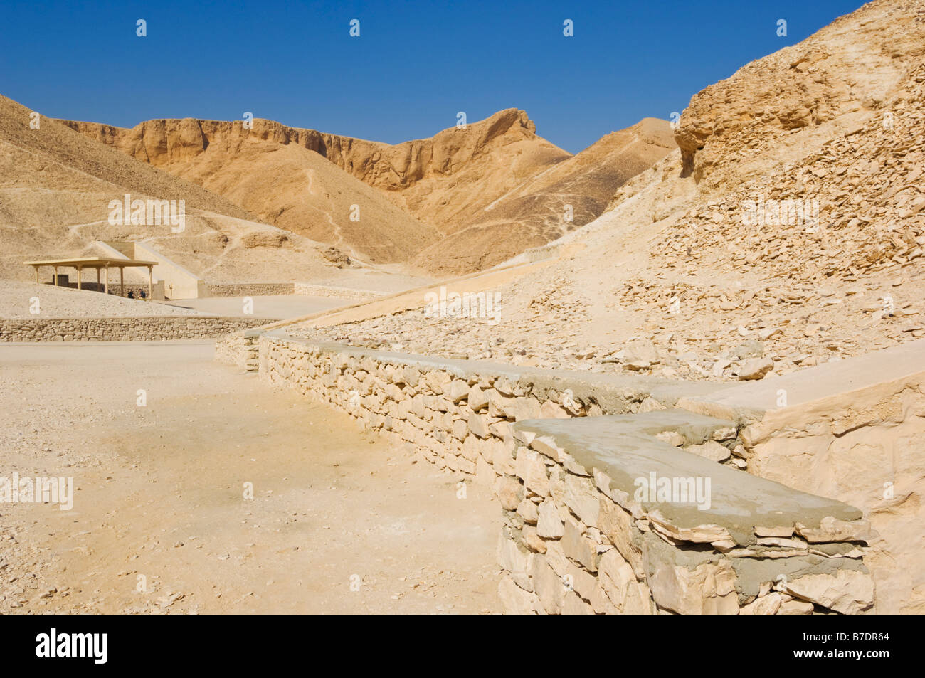Entrance to the tomb of Pharaoh Rameses IV Valley of the Kings West ...