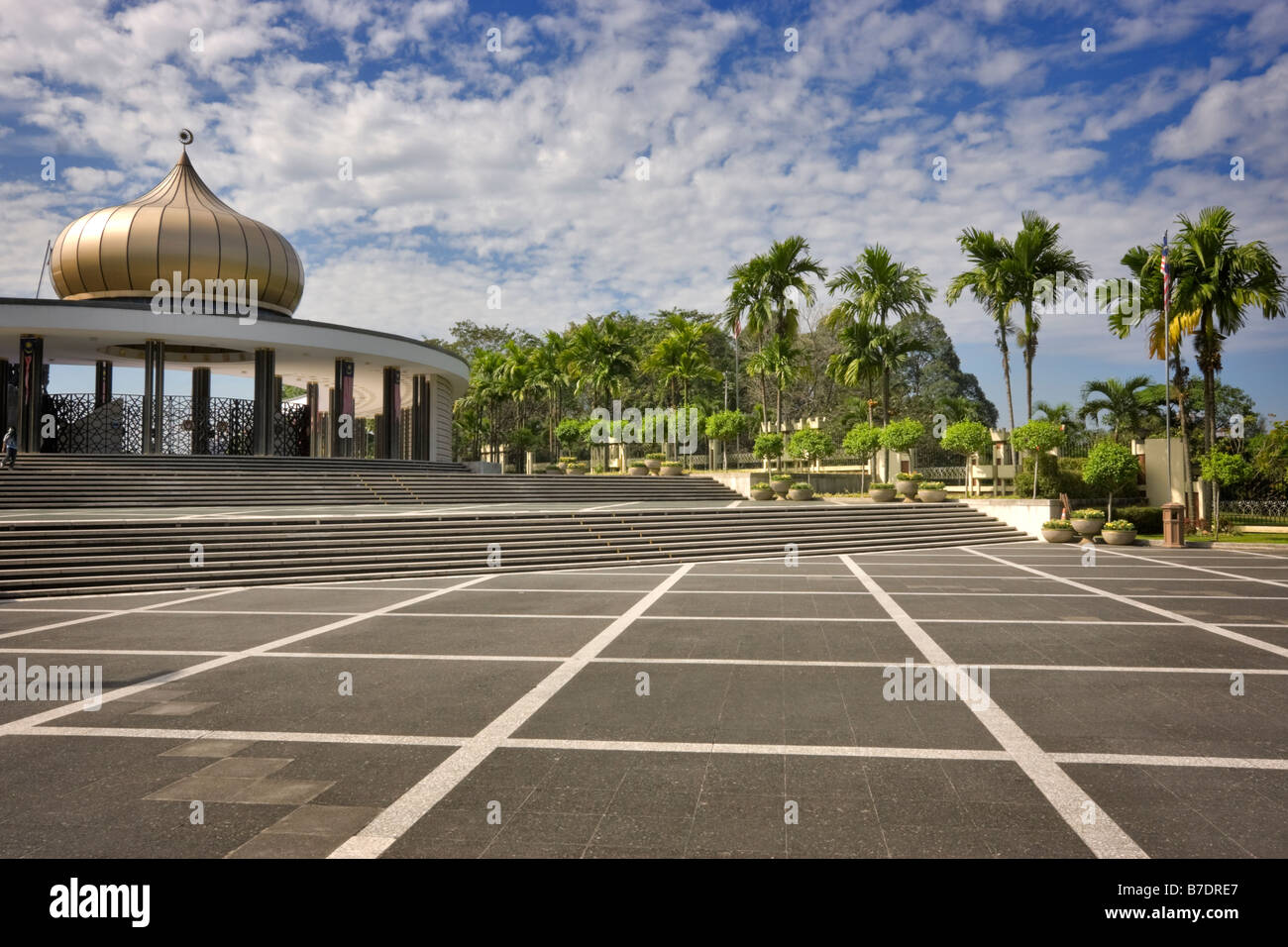 Parade ground at the National Monument Kuala Lumpur Malaysia Stock ...