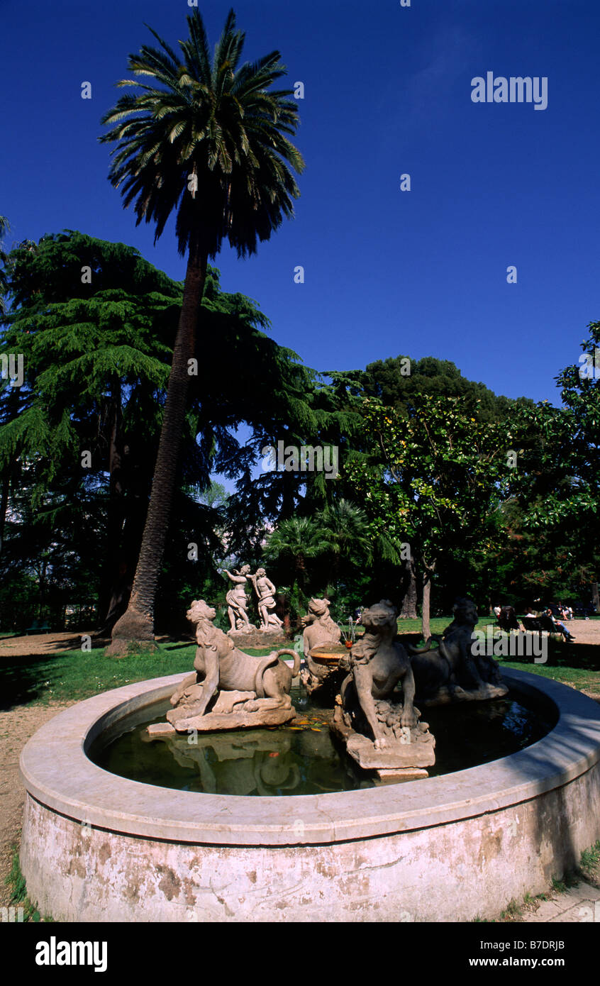 Villa Sciarra, Rome, Italy Stock Photo - Alamy