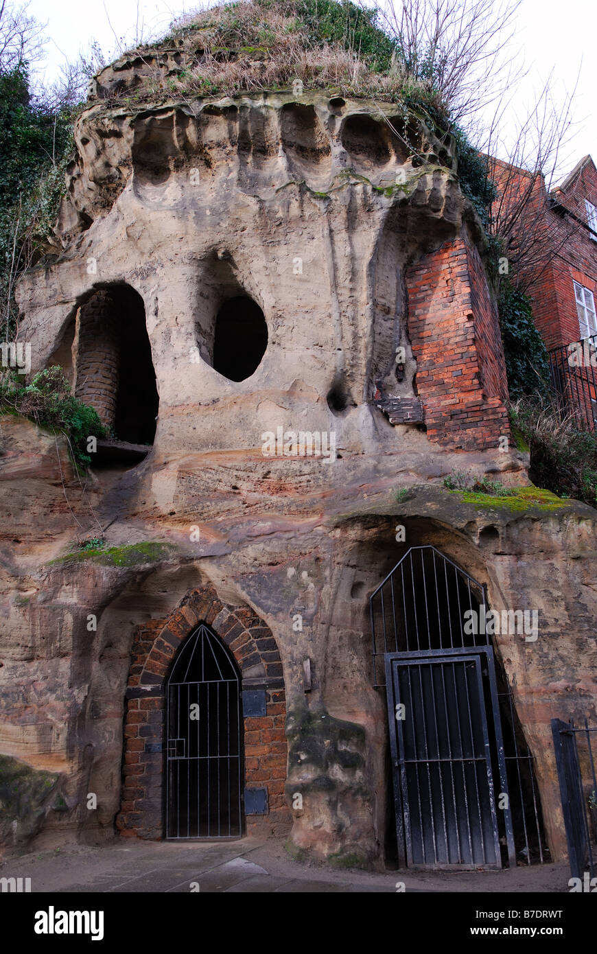 Nottingham castle caves hi-res stock photography and images - Alamy