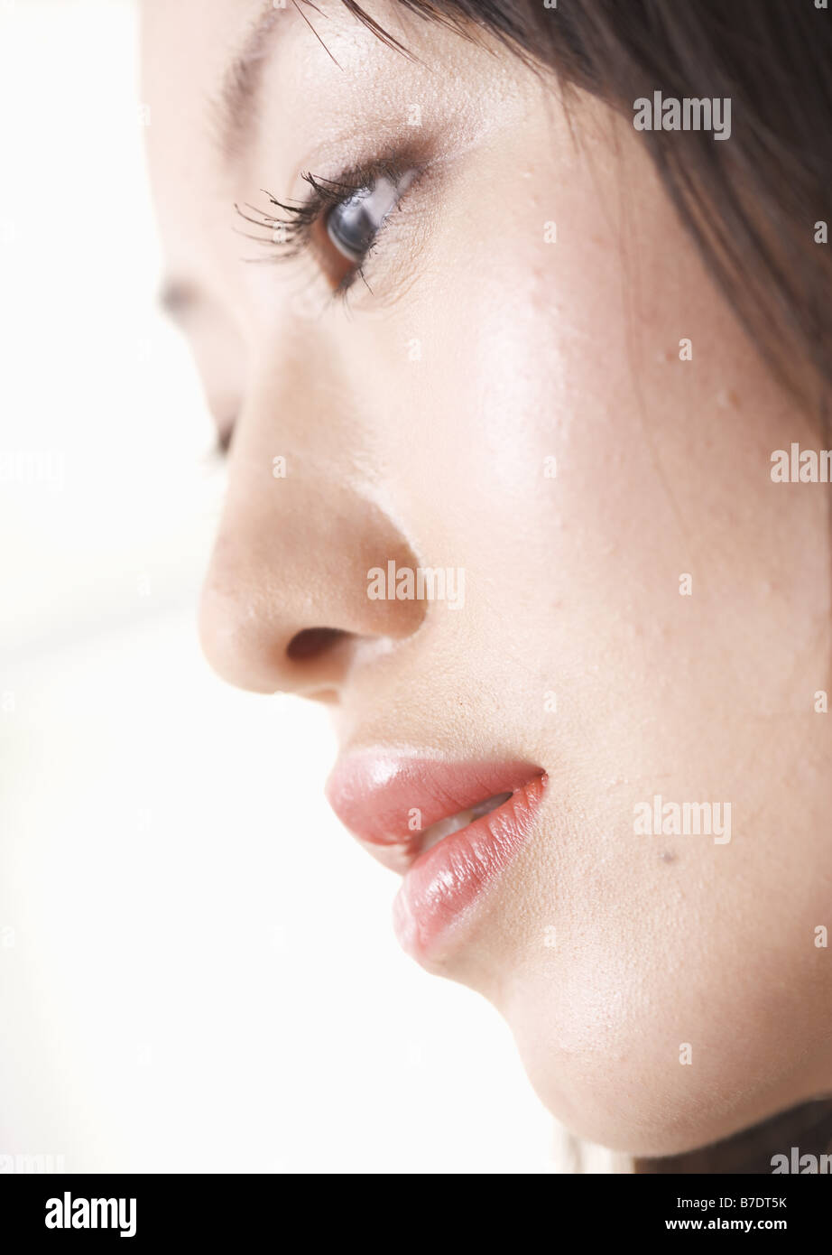 Image on side woman hi-res stock photography and images - Alamy
