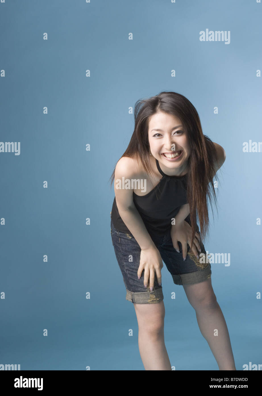 Whole body portrait young smiling hi-res stock photography and images ...
