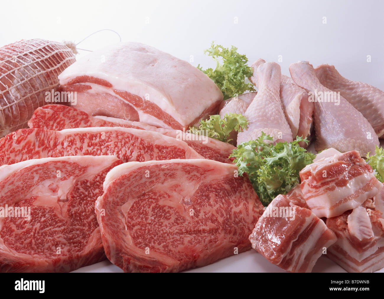 Kind of meats hi-res stock photography and images - Alamy