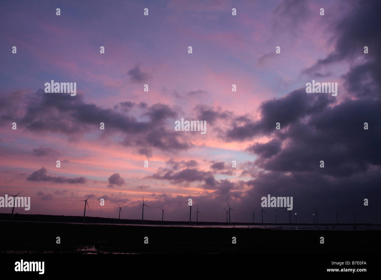Windmill before sunset hi-res stock photography and images - Alamy