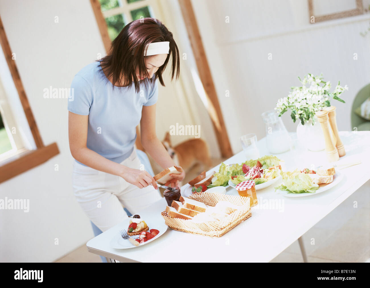 Women making jam hi-res stock photography and images - Alamy