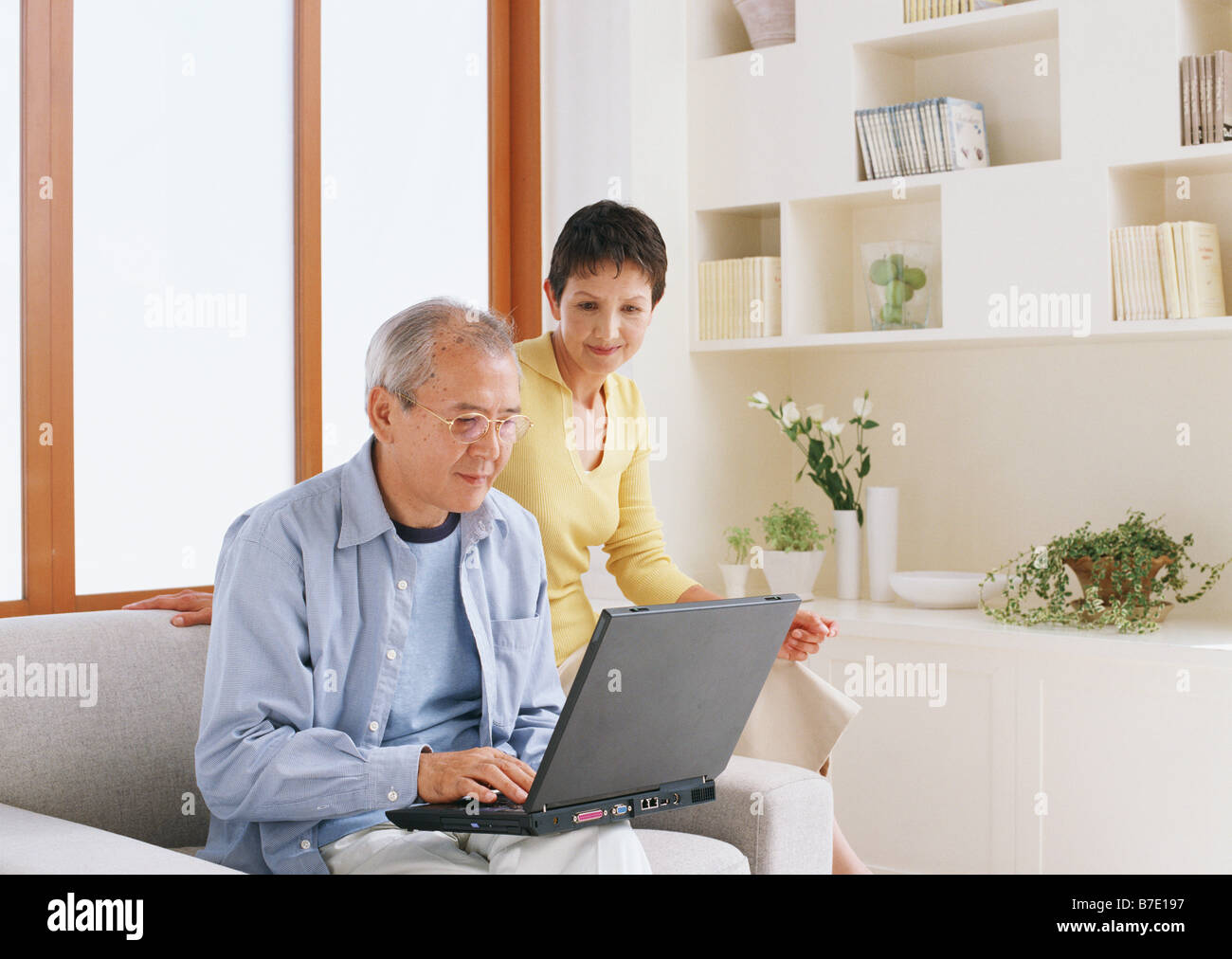 Personal Computer Scene Stock Photo - Alamy