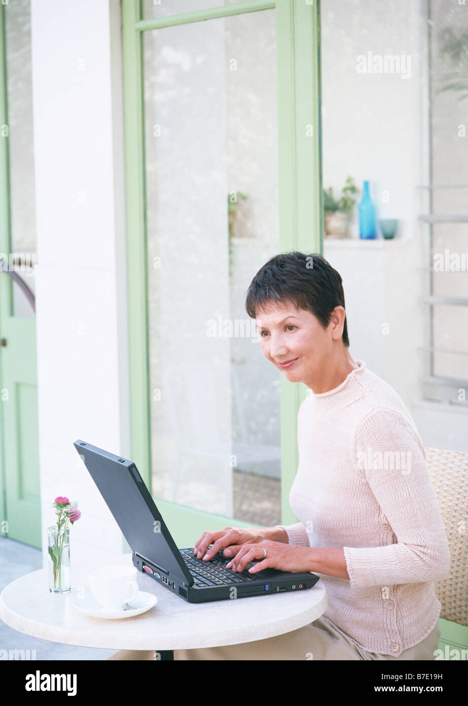 Personal Computer Scene Stock Photo - Alamy