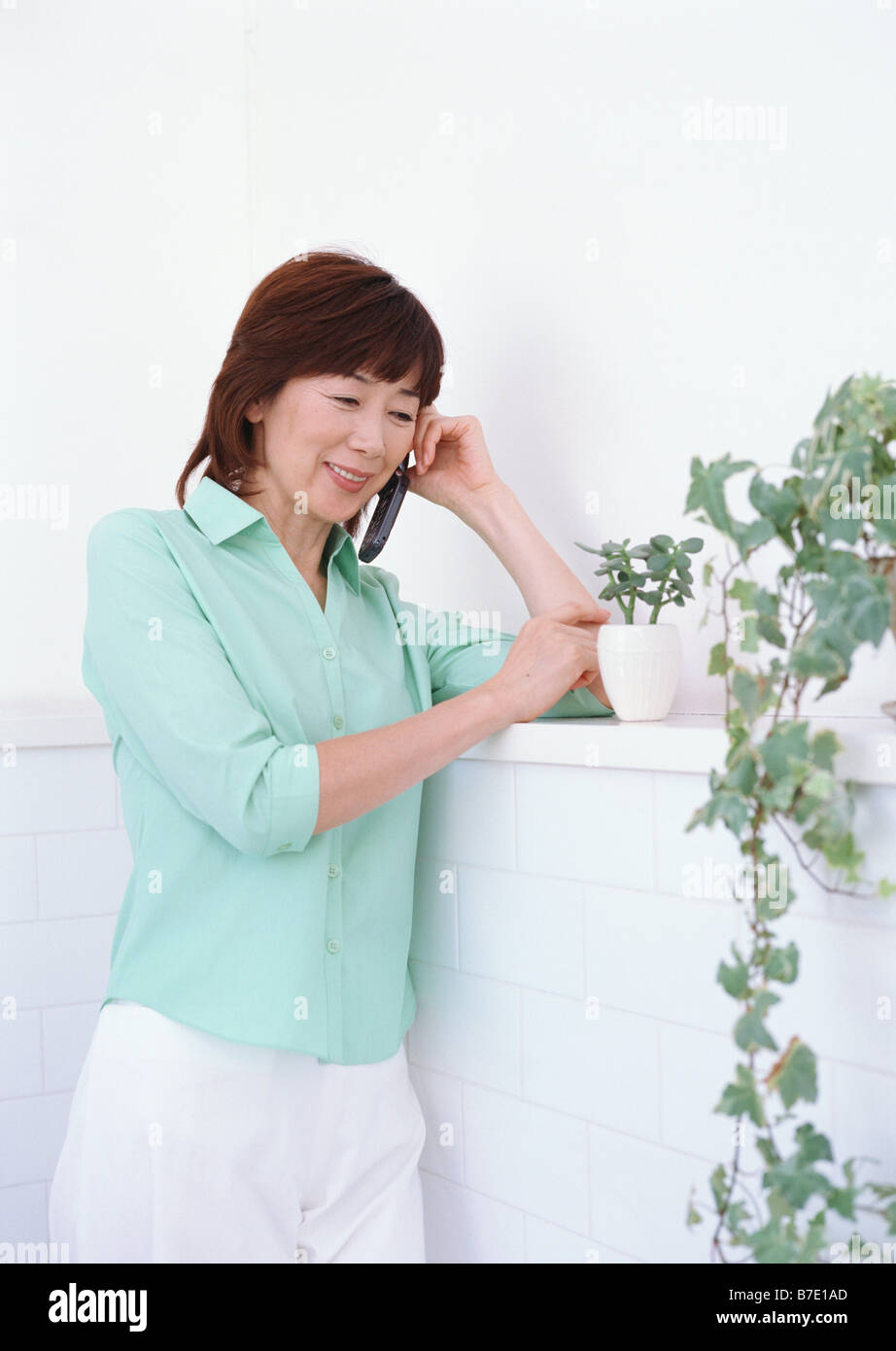 Cellular Phone Scene Stock Photo - Alamy