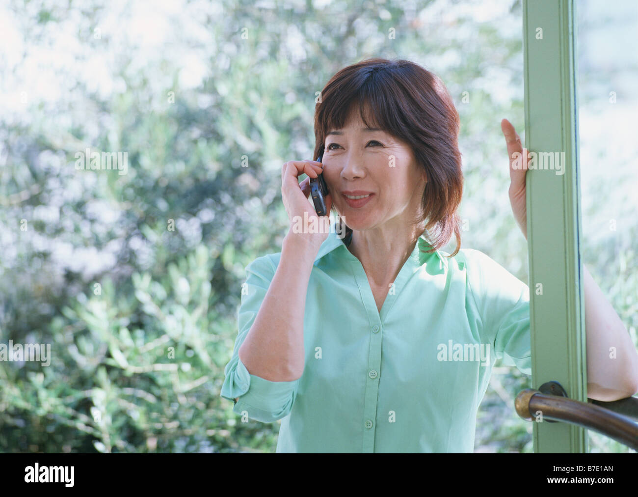 Cellular Phone Scene Stock Photo - Alamy