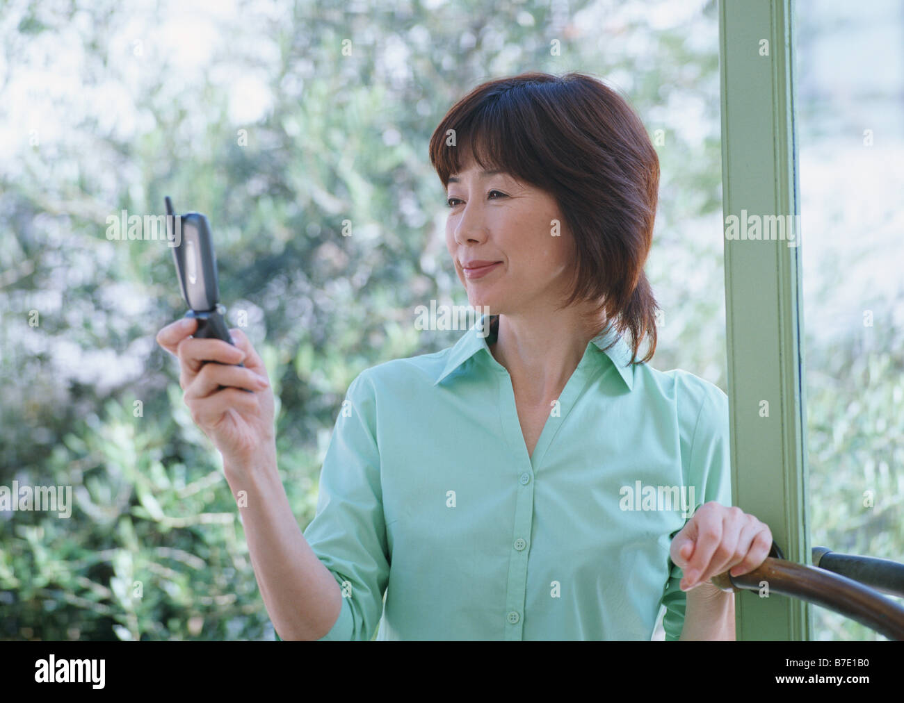 Cellular Phone Scene Stock Photo - Alamy