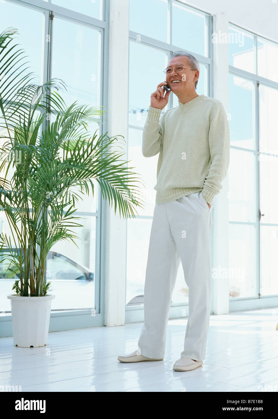 Cellular Phone Scene Stock Photo - Alamy