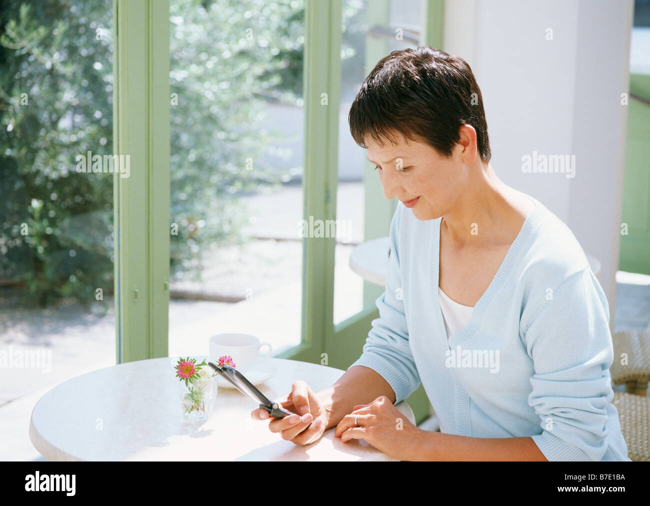 Cellular Phone Scene Stock Photo - Alamy