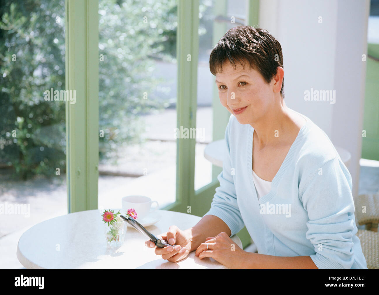 Cellular Phone Scene Stock Photo - Alamy
