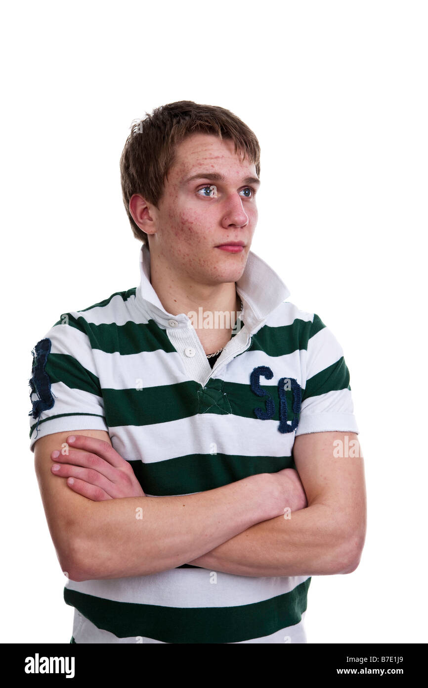 Teenage caucasian male arms hi-res stock photography and images - Alamy