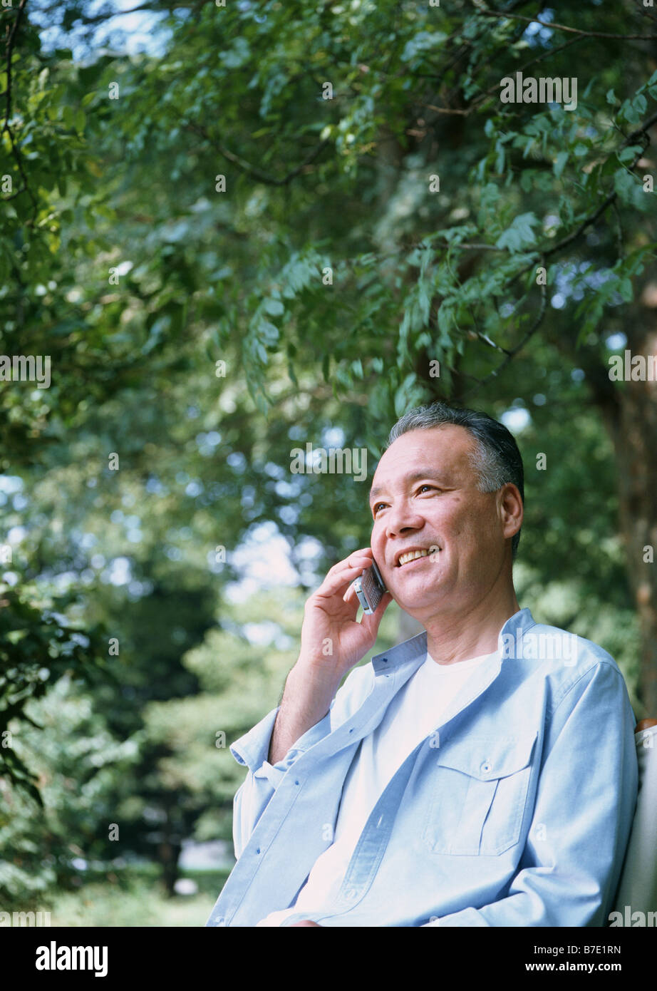 Cellular Phone Scene Stock Photo - Alamy