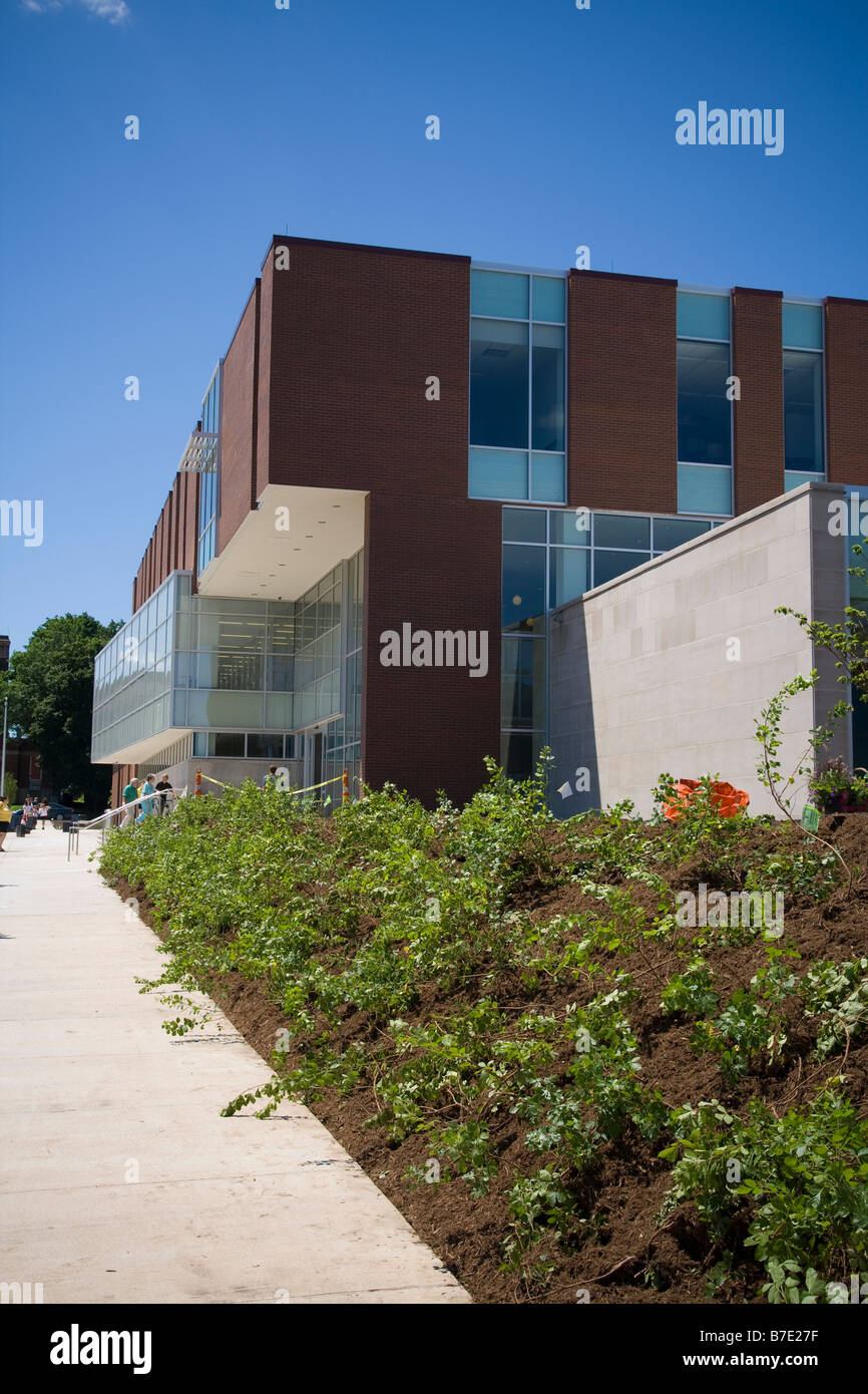 New modern public library building in Champaign Illinois Stock Photo ...