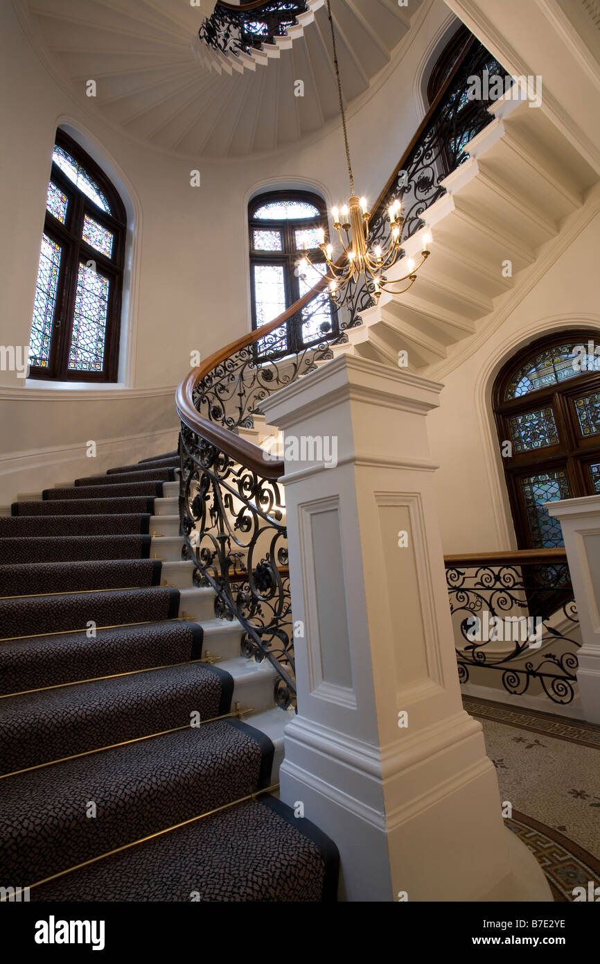 Stairs interior walkway hi-res stock photography and images - Alamy