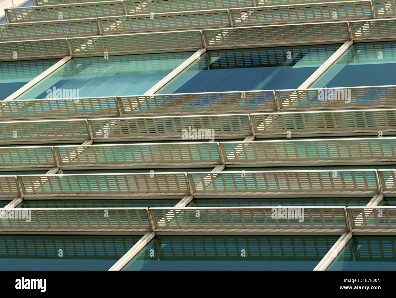 Windows of a modern commercial building, Kuala Lumpur, Malaysia Stock ...