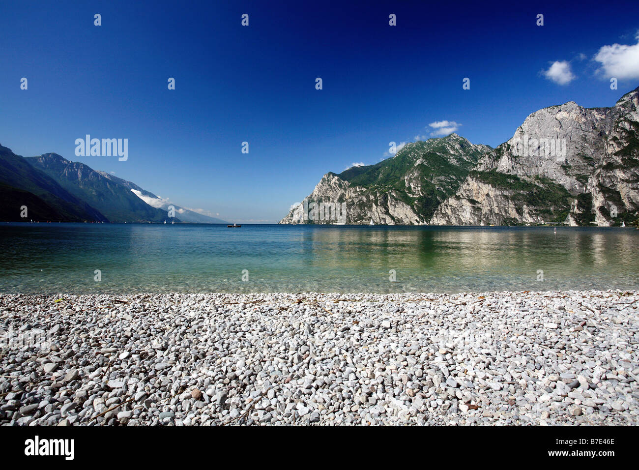 Lake garda torbole beach trentino hi-res stock photography and images ...
