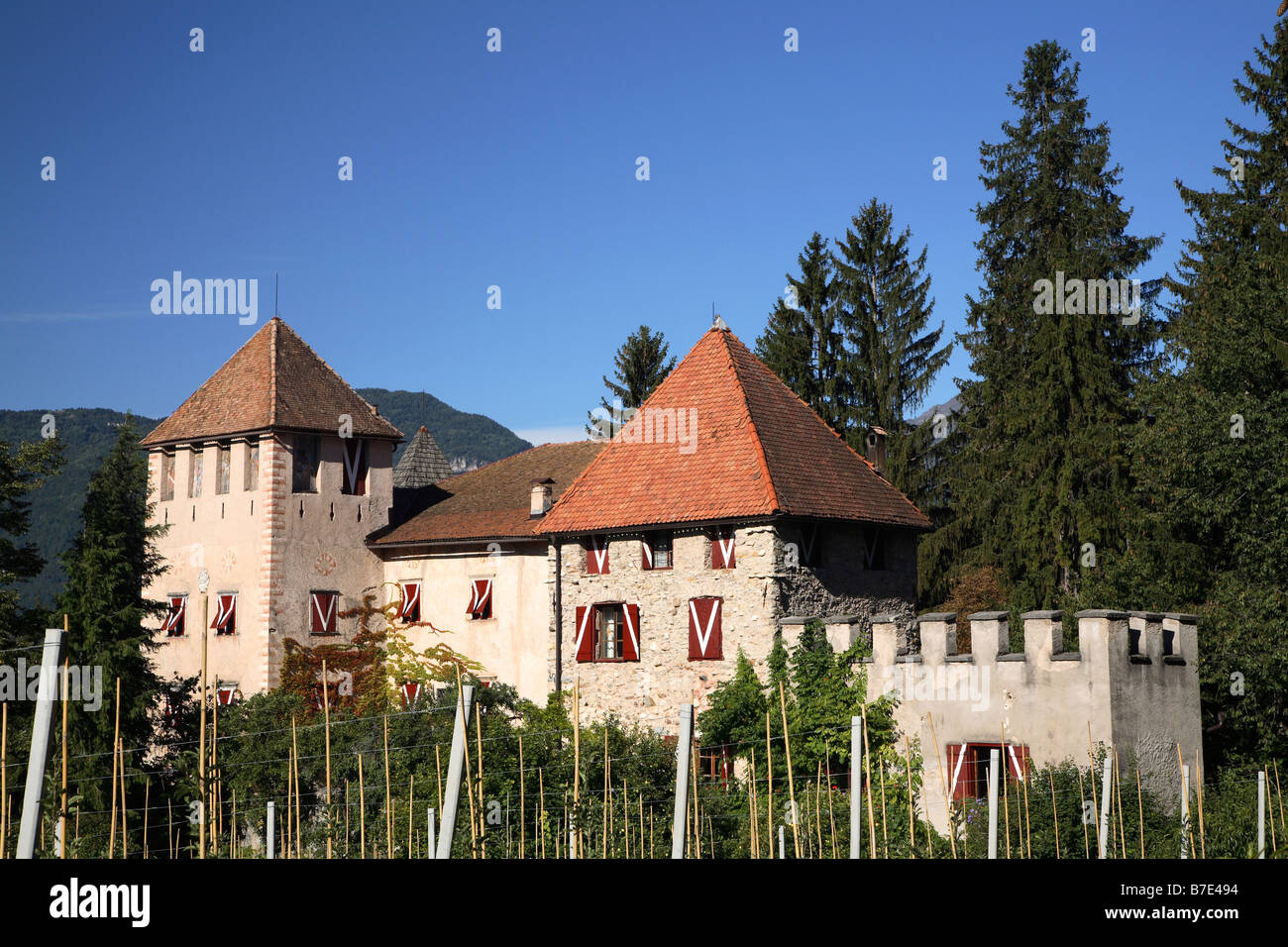 Castello di Malgolo, Val di Non, Trentino Alto Adige, Italy Stock Photo ...
