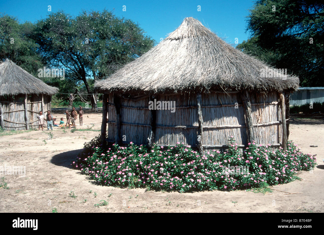 Traditional reed hut Stock Photo - Alamy