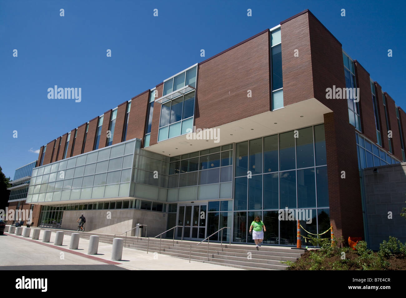 New modern public library building in Champaign Illinois Stock Photo ...