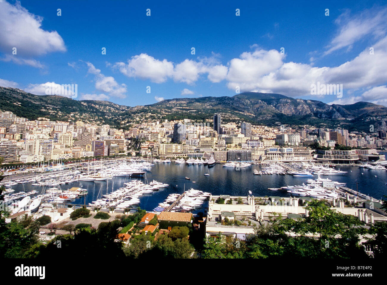 Monaco harbour view hi-res stock photography and images - Alamy