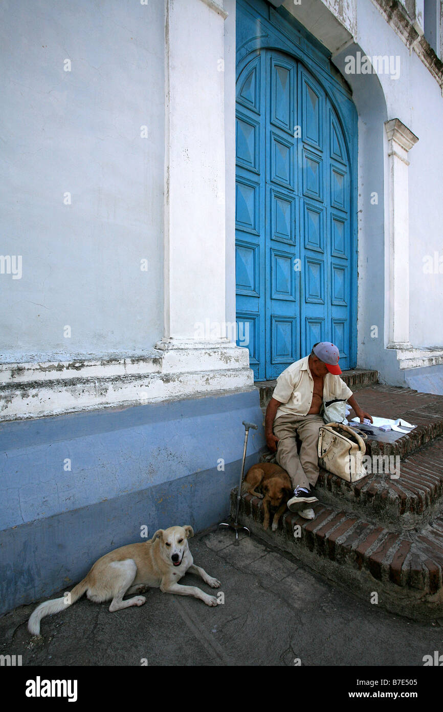 People of Trinidad, Trinidad, Cuba island, West Indies, Central America ...