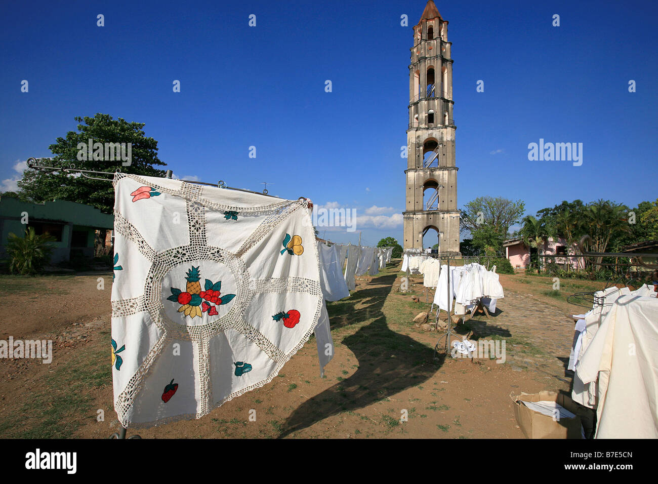 Torre de Manaca Iznaga, Cuba island, West Indies, Central America Stock ...