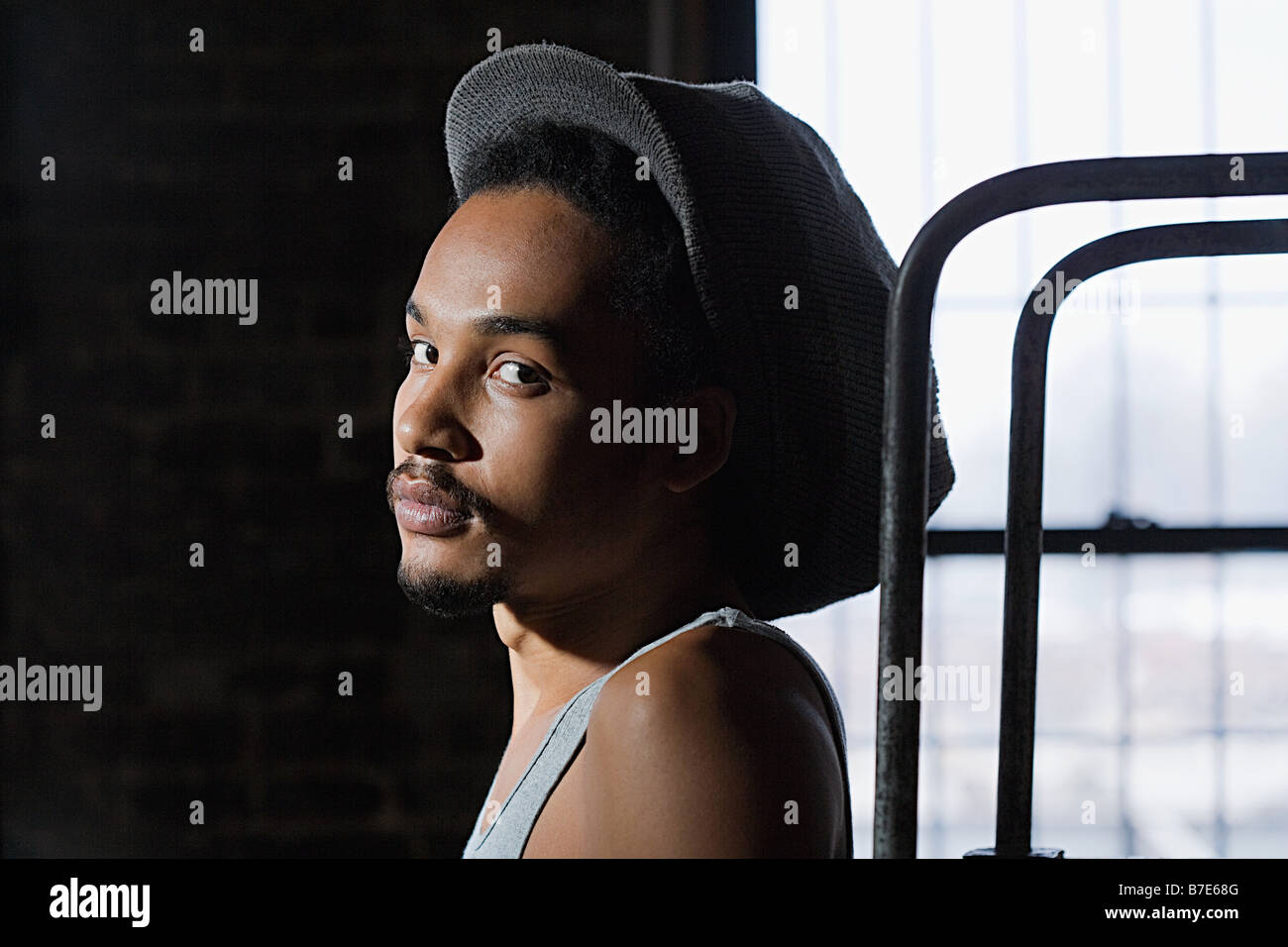 Ethnic male wearing a hat hi-res stock photography and images - Alamy