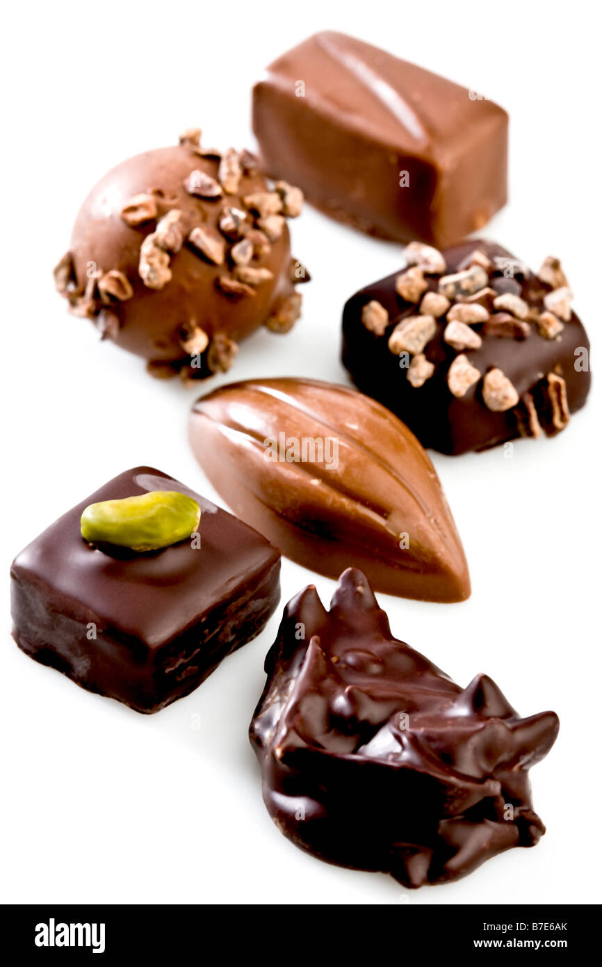 Dark chocolate flavour Cut Out Stock Images & Pictures - Alamy