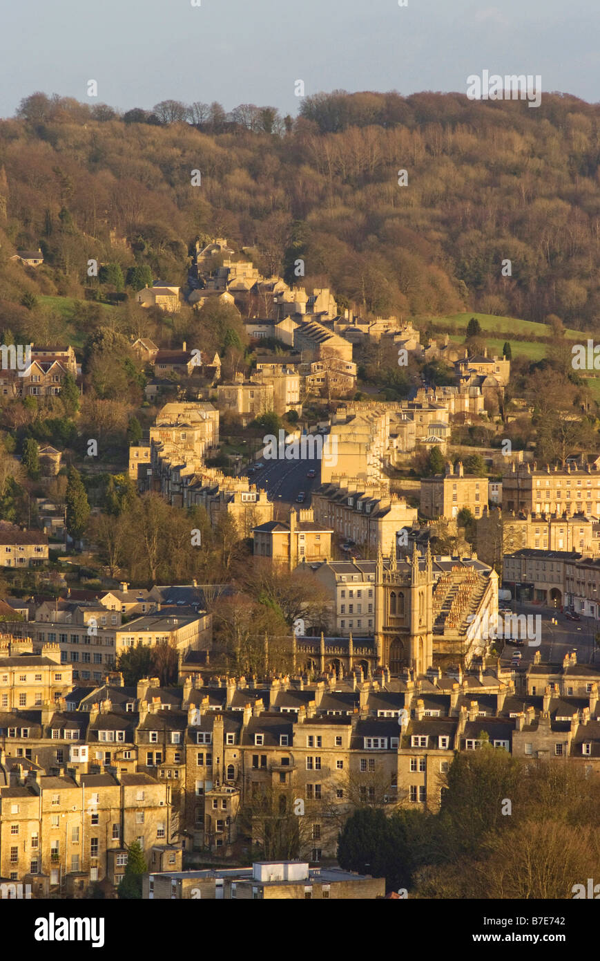 Bathwick Hill, Bath Stock Photo - Alamy