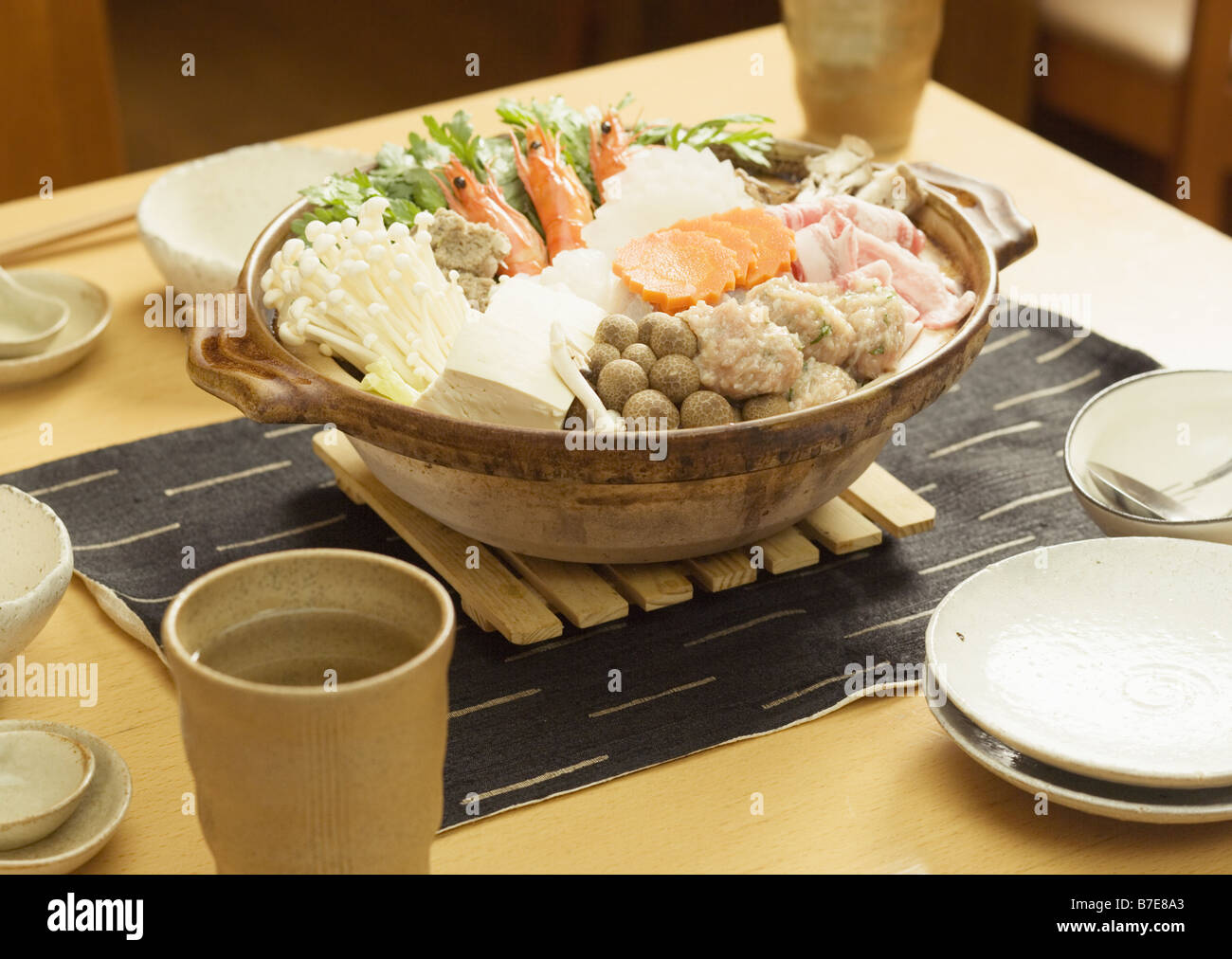 Sumo Wrestler's Stew Stock Photo - Alamy
