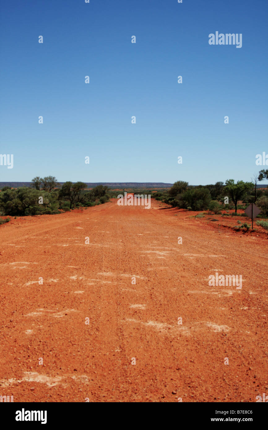 Sandy Road, Outback, Northern Territory, Australia Stock Photo - Alamy
