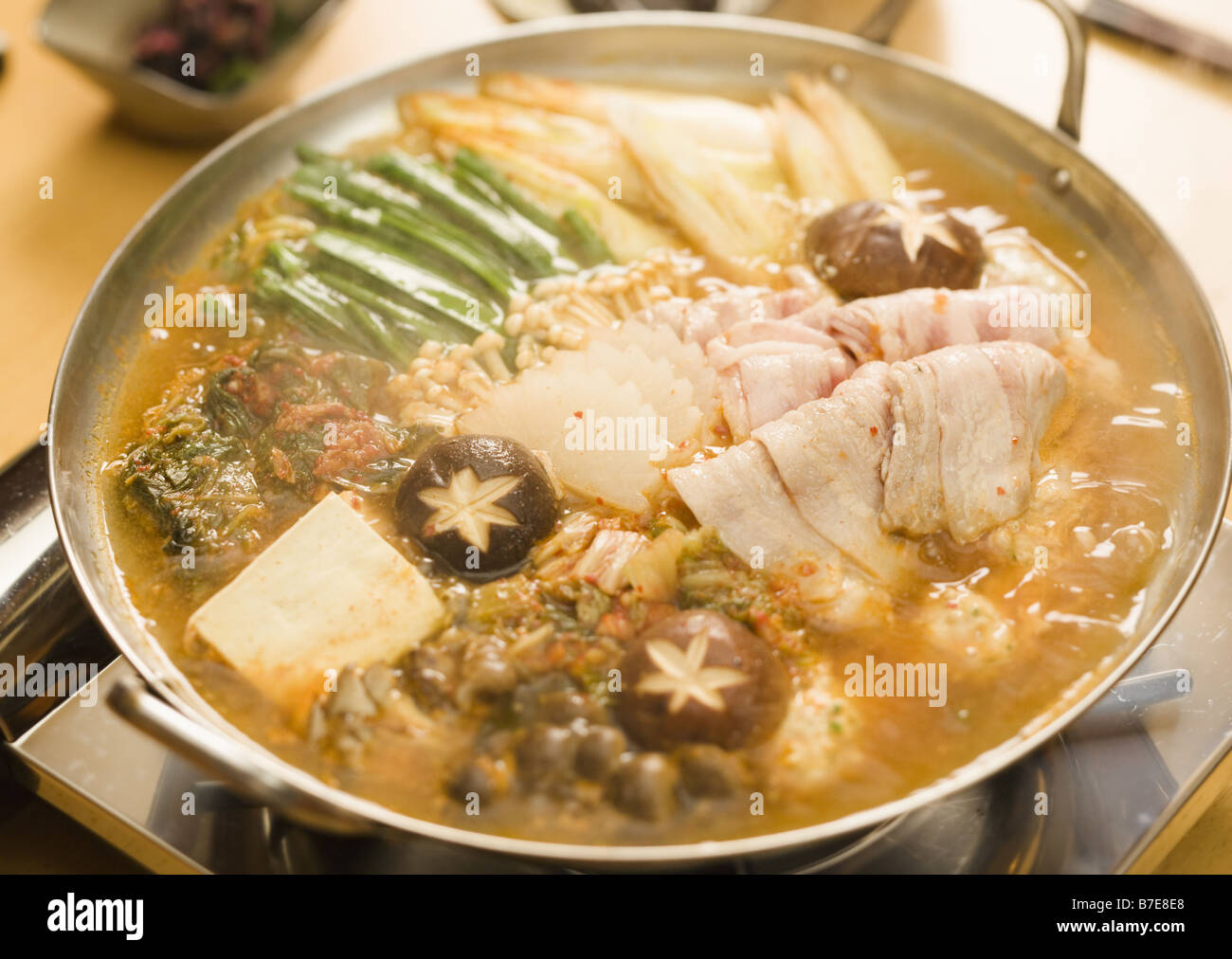 Korean Style Chowder Stock Photo - Alamy