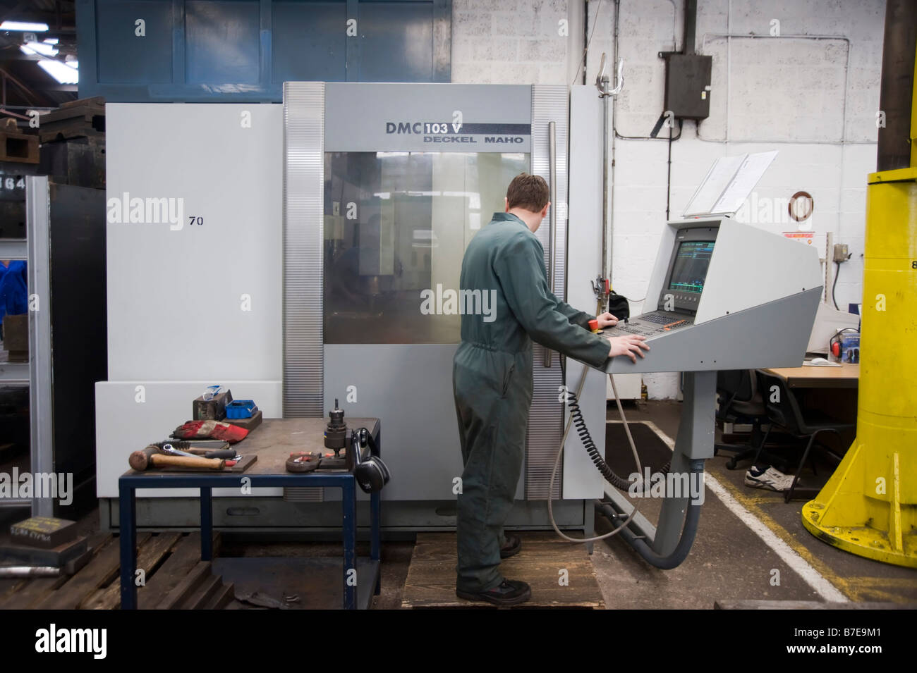 Inside a factory making manufactured goods with steel Stock Photo - Alamy
