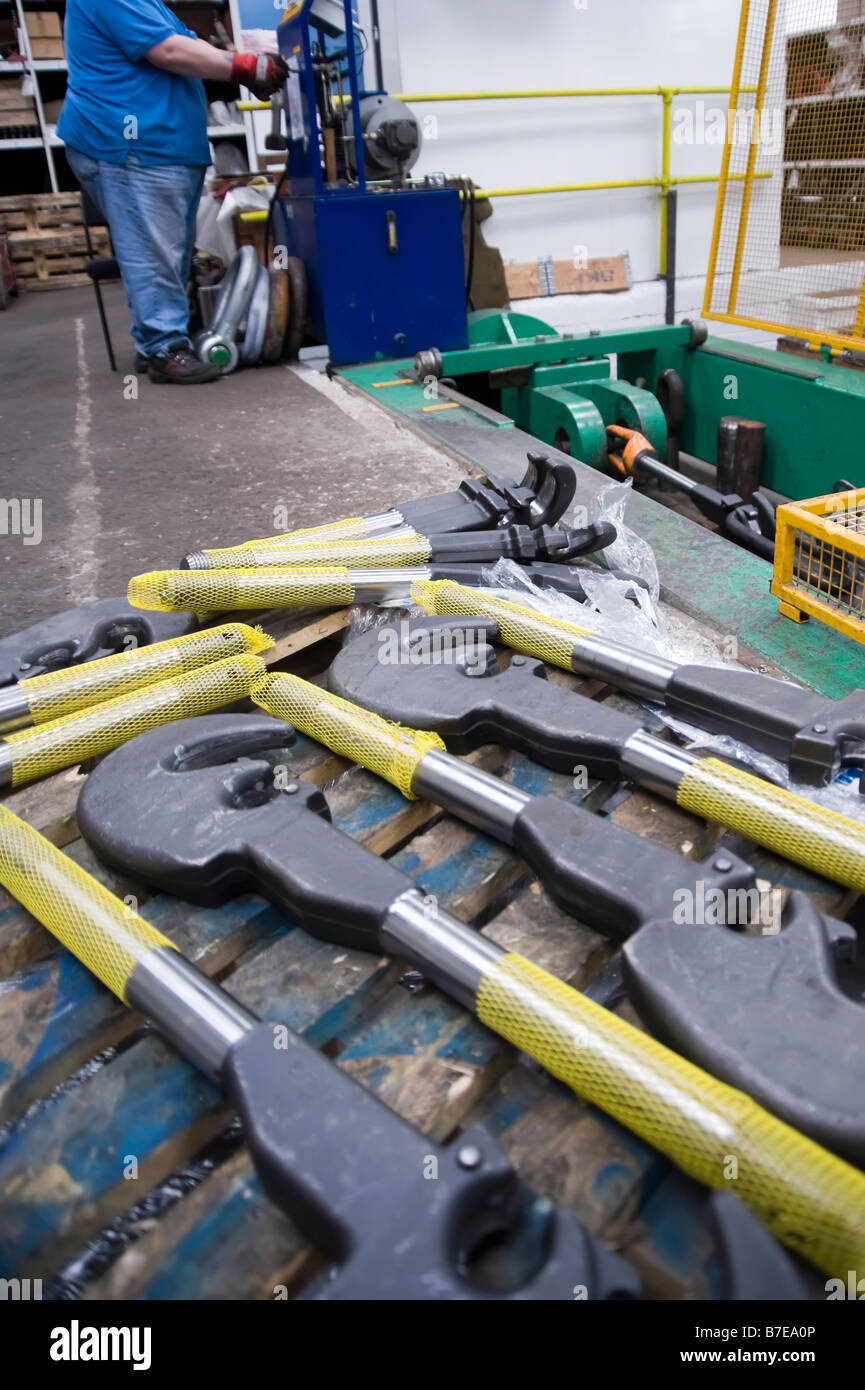 Inside a factory making manufactured goods with steel Stock Photo - Alamy