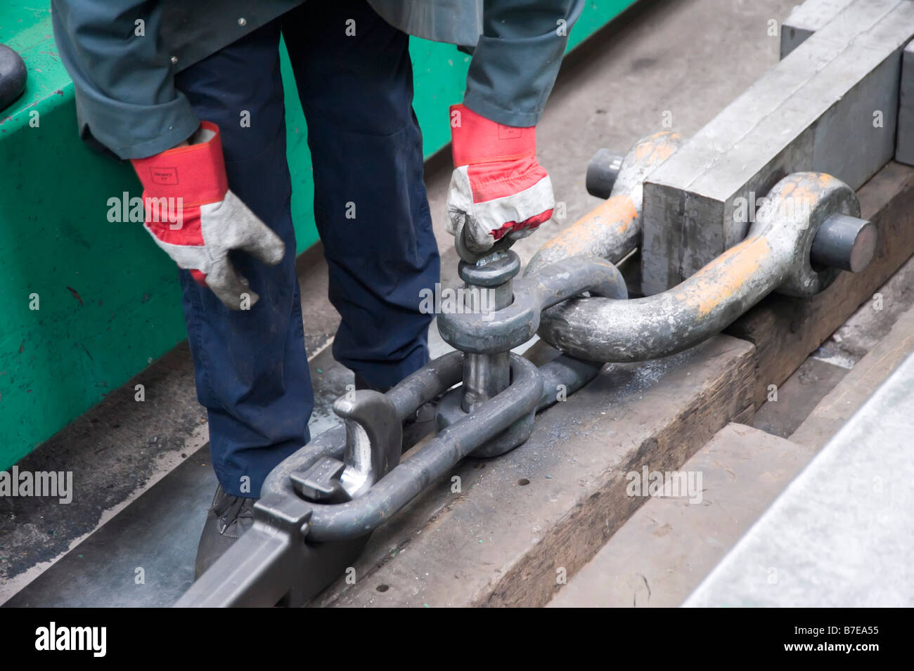 Inside a factory making manufactured goods with steel Stock Photo - Alamy