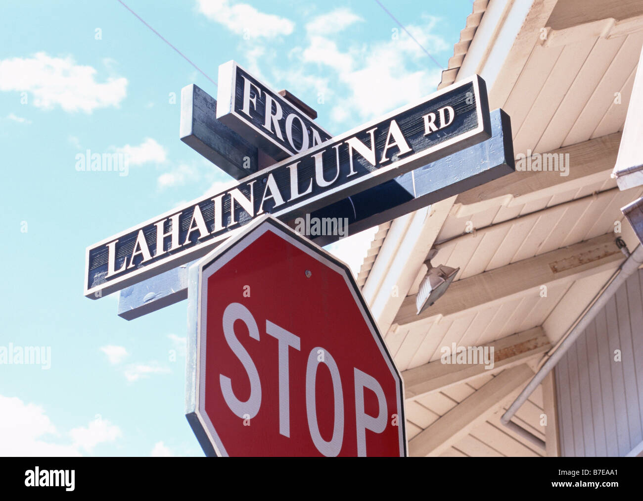 Lahaina hawaii maui sign hi-res stock photography and images - Alamy