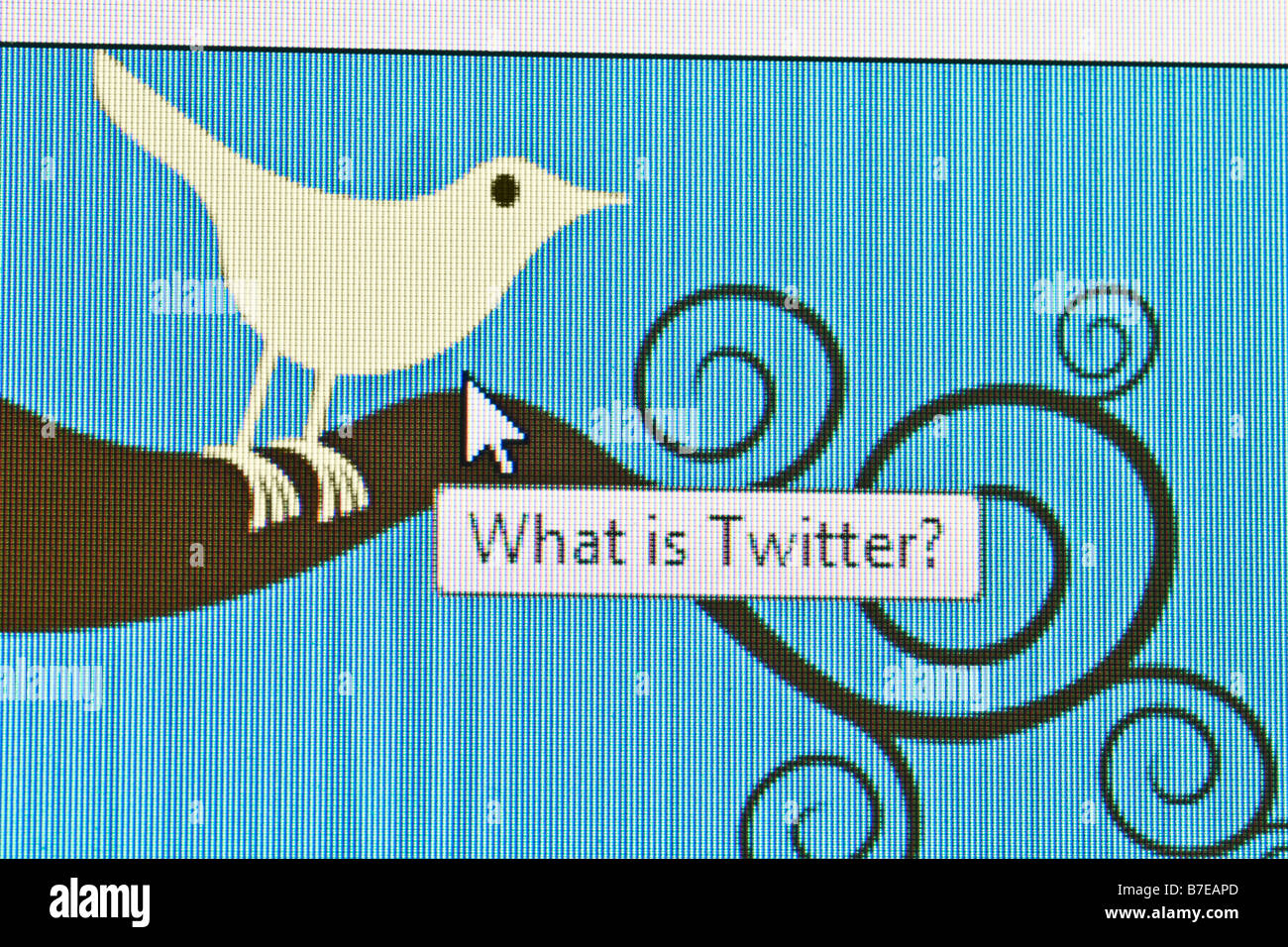 Twitter logo hi-res stock photography and images - Alamy