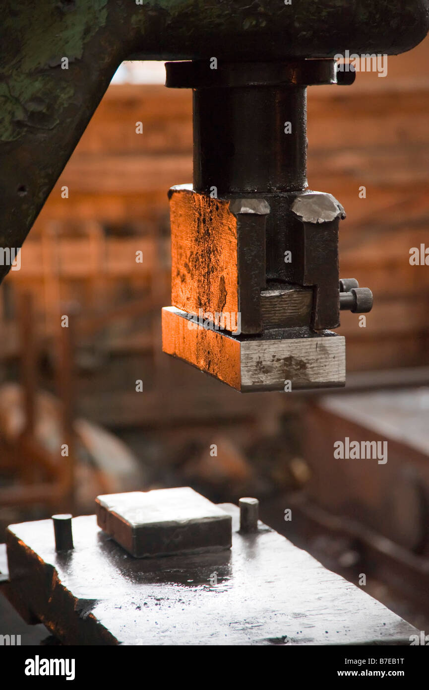 Inside a factory making manufactured goods with steel Stock Photo - Alamy